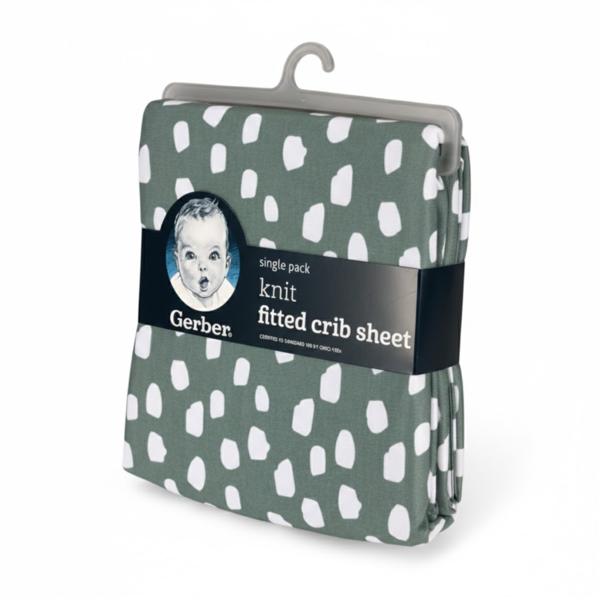 Sábana Ajustable Para Cuna Gerber | Verde – Bebemundo | Ecuador