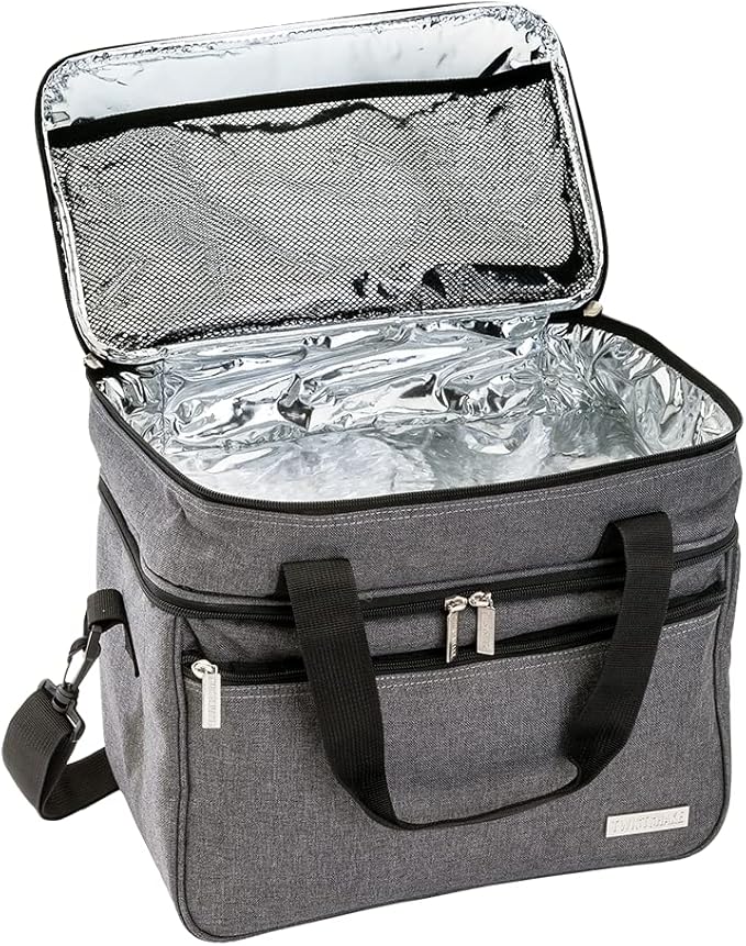 Bolso térmico gris Twistshake – Bebemundo | Ecuador